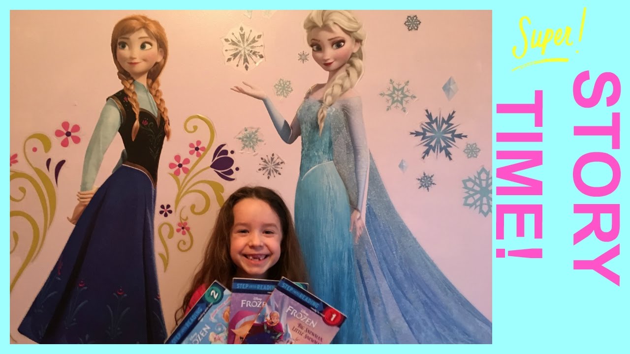 STORY TIME! DISNEY FROZEN BIG SNOWMAN, LITTLE SNOWMAN - YouTube