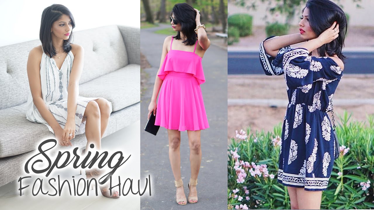 Spring/Summer Fashion *TRY ON* Haul! - YouTube