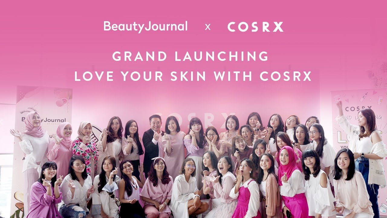 Beauty Journal | Grand Launching COSRX Indonesia | Events - YouTube