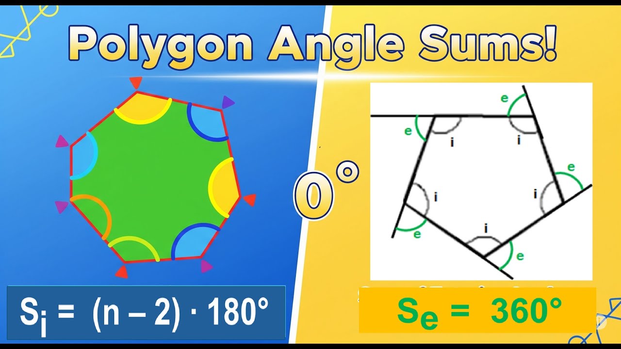 Polygon Angle Sums - YouTube