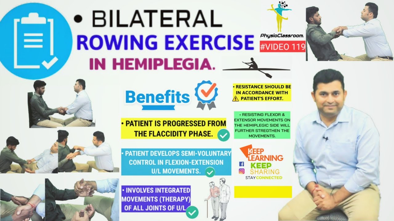 BILATERAL ROWING EXERCISE TECHNIQUE : RECOVERING UPPER LIMB MOVEMENTS ...