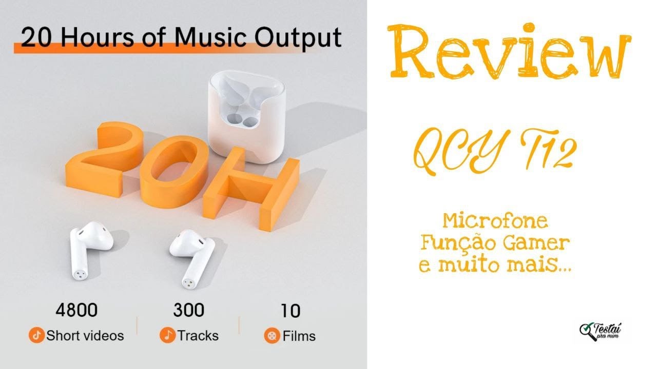 QCY T12 REVIEW - YouTube