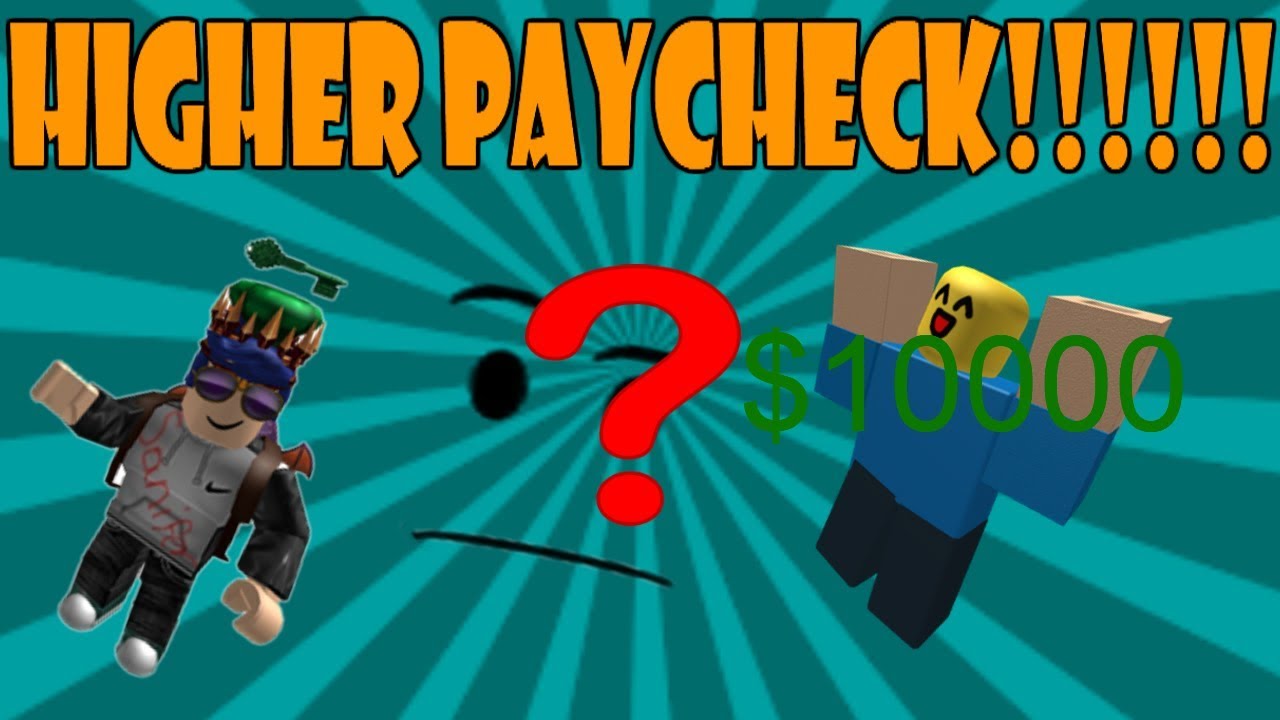 HOW TO GET A HIGHER PAYCHECK AS A CRIMINAL IN ROBLOX JAILBREAK (more ...