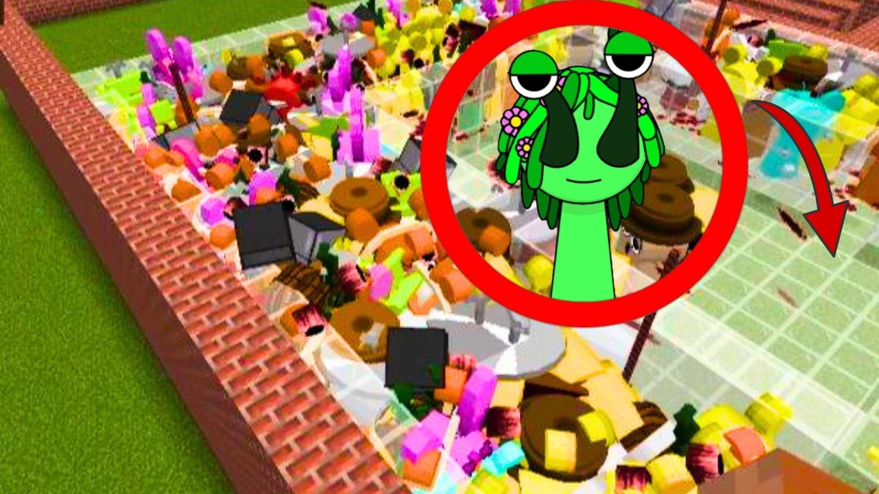 Incredibox Sprunki & HORROR SPRUNKI & MAZE MAP. MINECRAFT Bedrock - YouTube