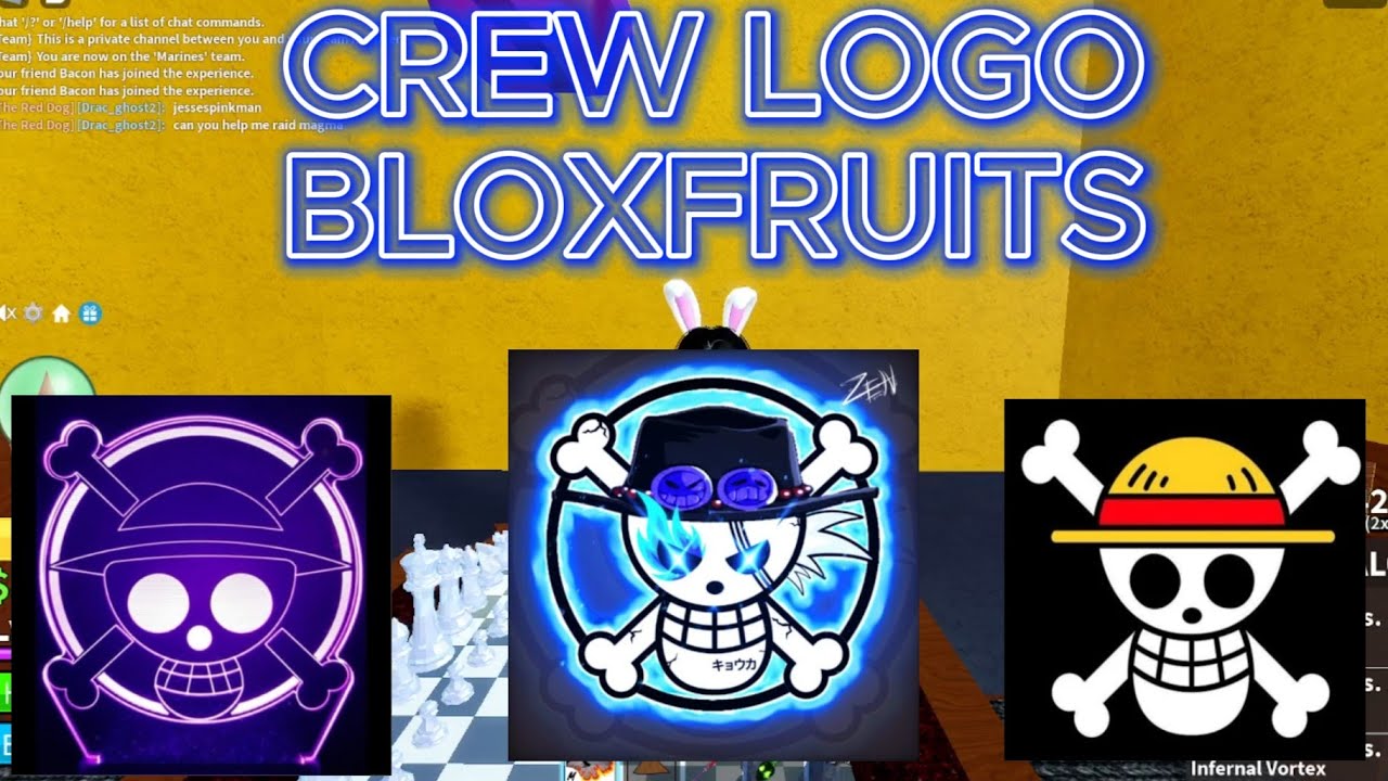 CREW LOGO BLOXFRUITS ( Link in Description) - YouTube