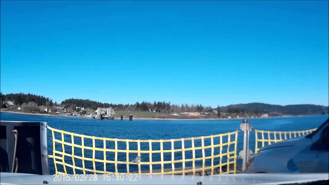 Guemes Island Ferry Timelapse - YouTube