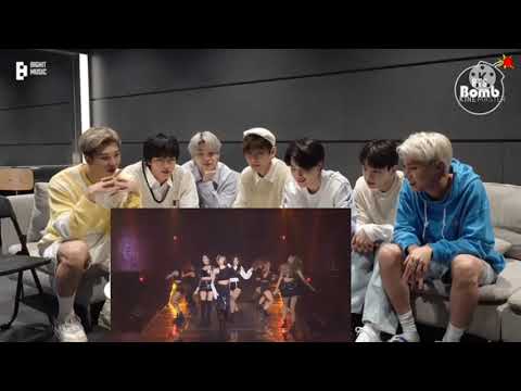 BTS reaction BLACKPINK - PLAYING WIHT FIRE