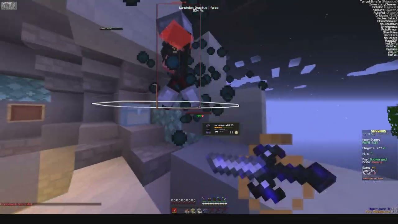 hypixel crazy cheating ft. Tifality Client - YouTube