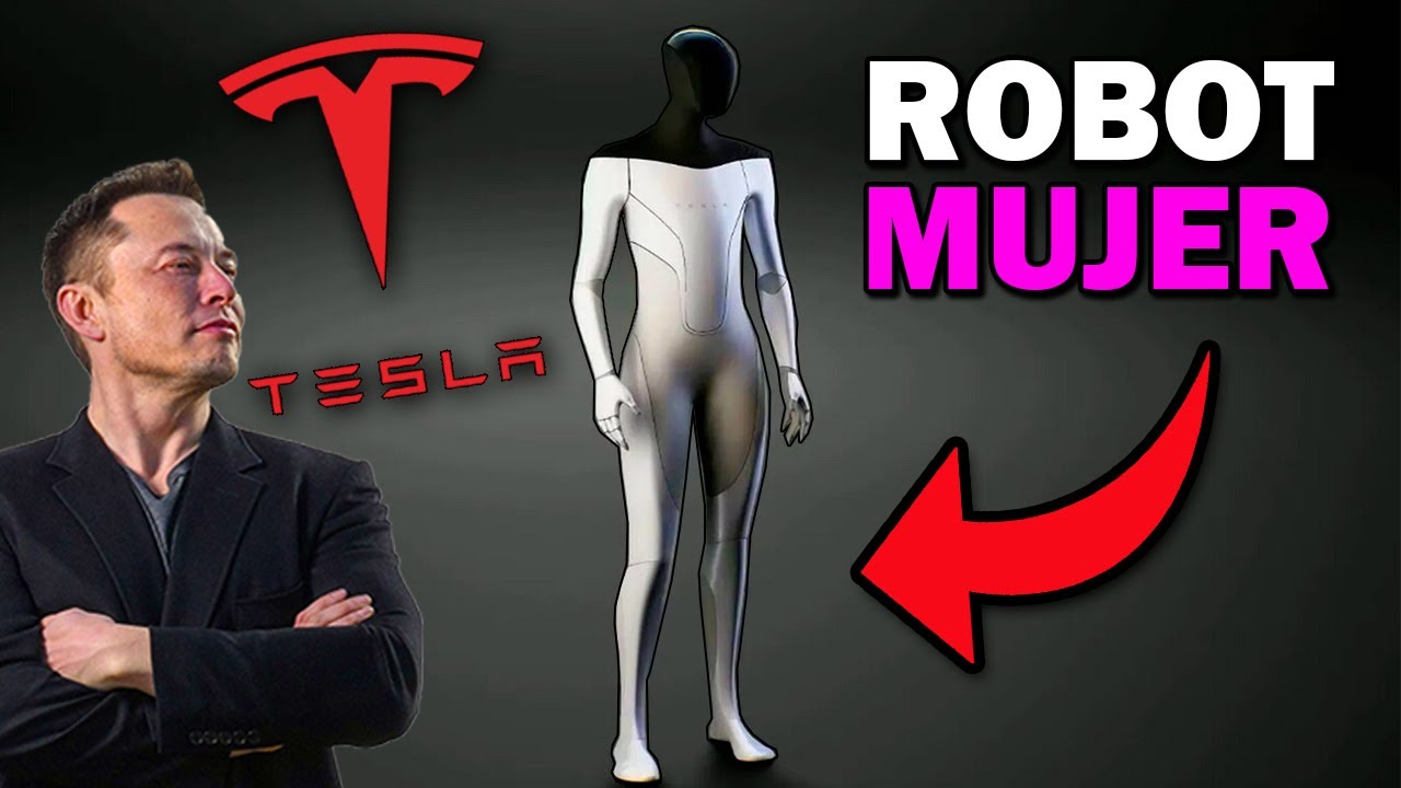 Elon Musk REVELÓ el robot femenino de Tesla que va a salir a la venta y ...