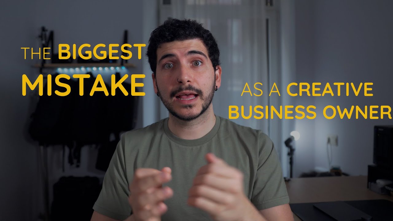 AVOID My BIGGEST MISTAKE as a PHOTO/VIDEO FREELANCER - YouTube