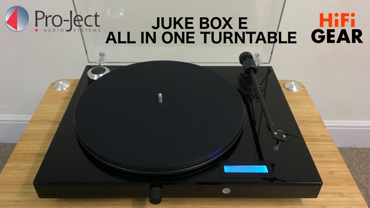 Project Juke Box E Turntable Unboxing | Hifi Gear - YouTube