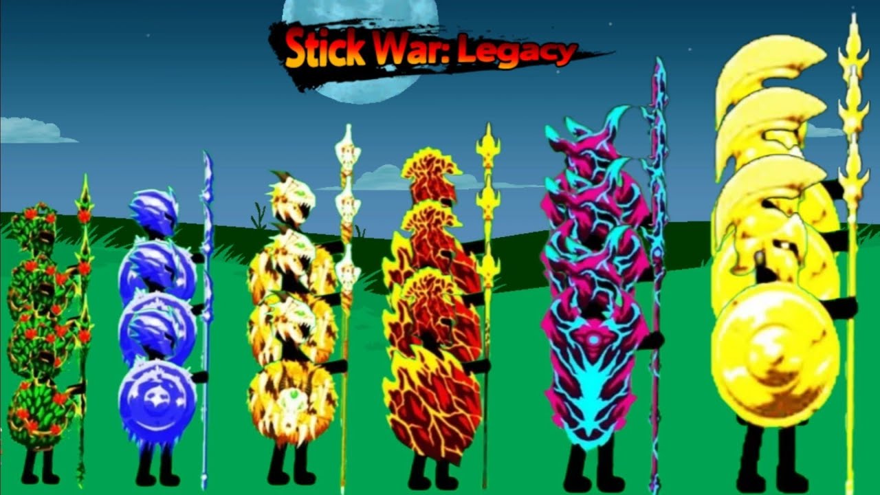 NEW Stickman Legion Leaf Armor Update! - Stick War Legacy - YouTube
