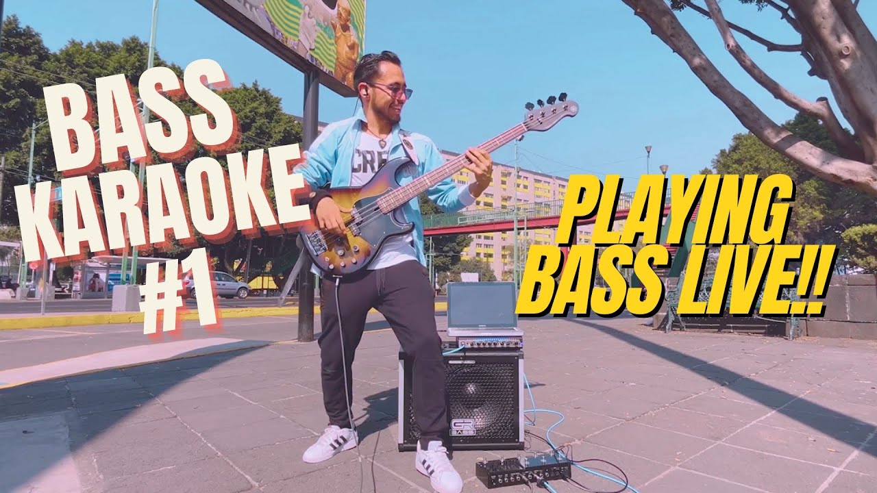 [BASS KARAOKE #1] Playing and Chatting (Esp, Eng,日本語) - YouTube