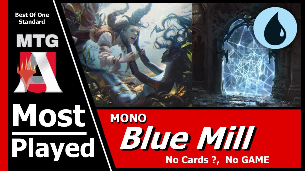 Meta Tuesdays: Mono Blue Mill Standard MTG Arena - YouTube