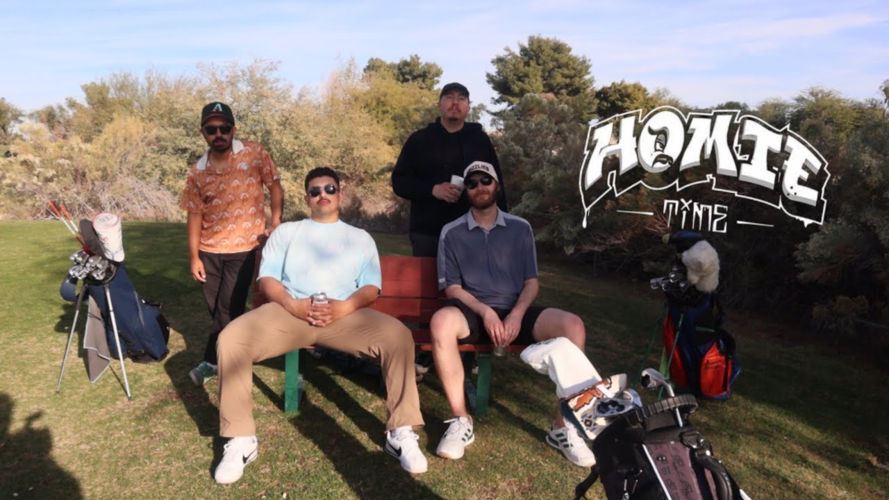 Homie Time Golf | EP2 | Aguila 9 Ft. Chino & Zac Allen #golf - YouTube