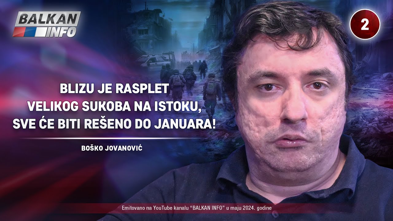 INTERVJU: Boško Jovanović - Blizu je rasplet velikog sukoba, sve će ...