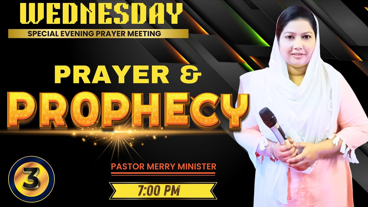 Prayer & Prophecy | Wednesday Night Fire 🔥 Prayer | रात की शक्तिशाली ...