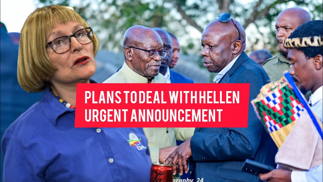 Hellen Zille is under fire after calling MK& EFF dogs, MK will ...