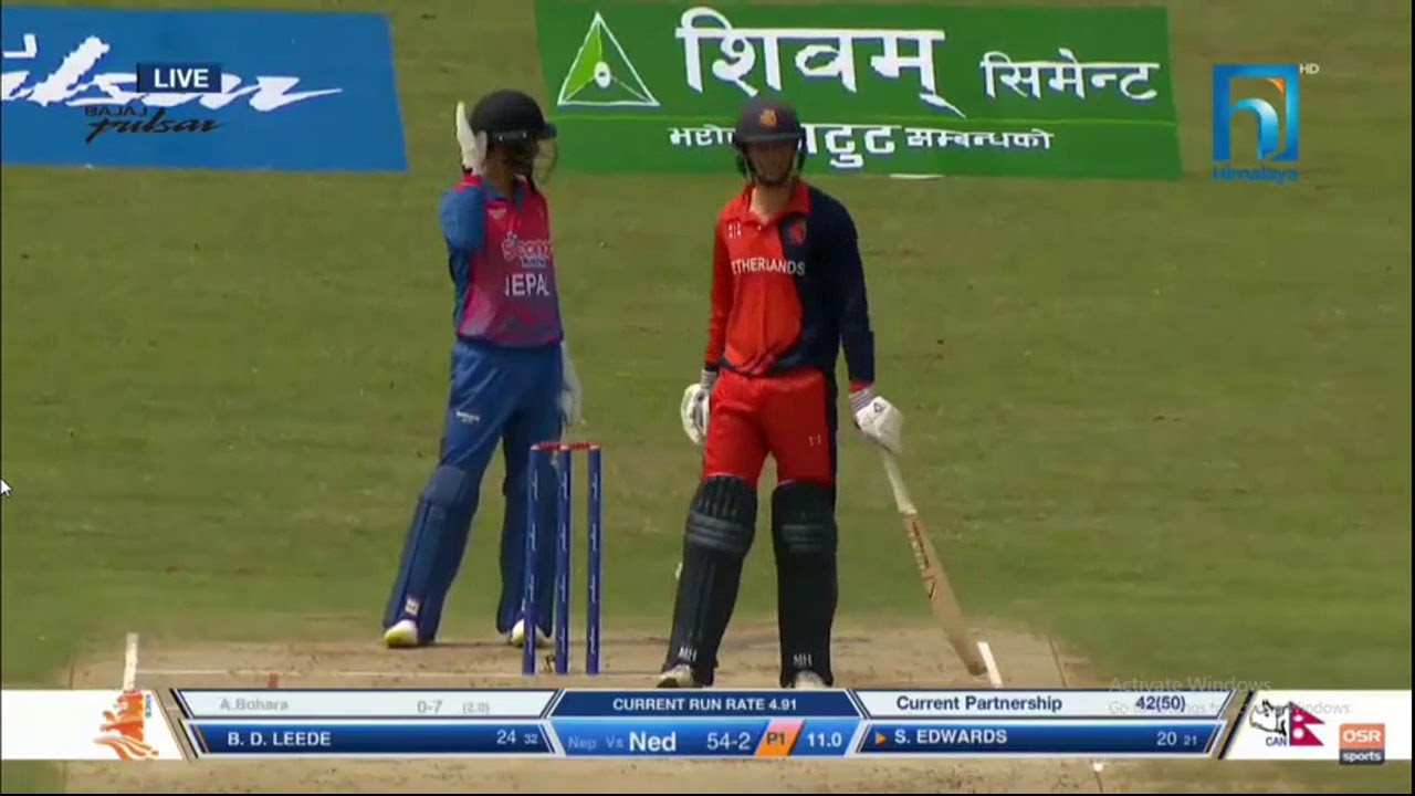 Live Streaming NEPAL VS NETHERLANDS || BAJAJ PULSAR TRI NATIONS T20 ...