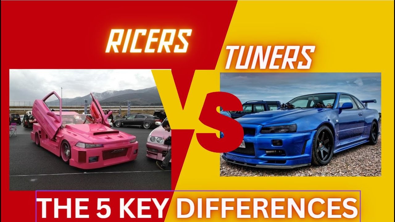 Ricers Vs Tuners - The 5 Key Differences - YouTube