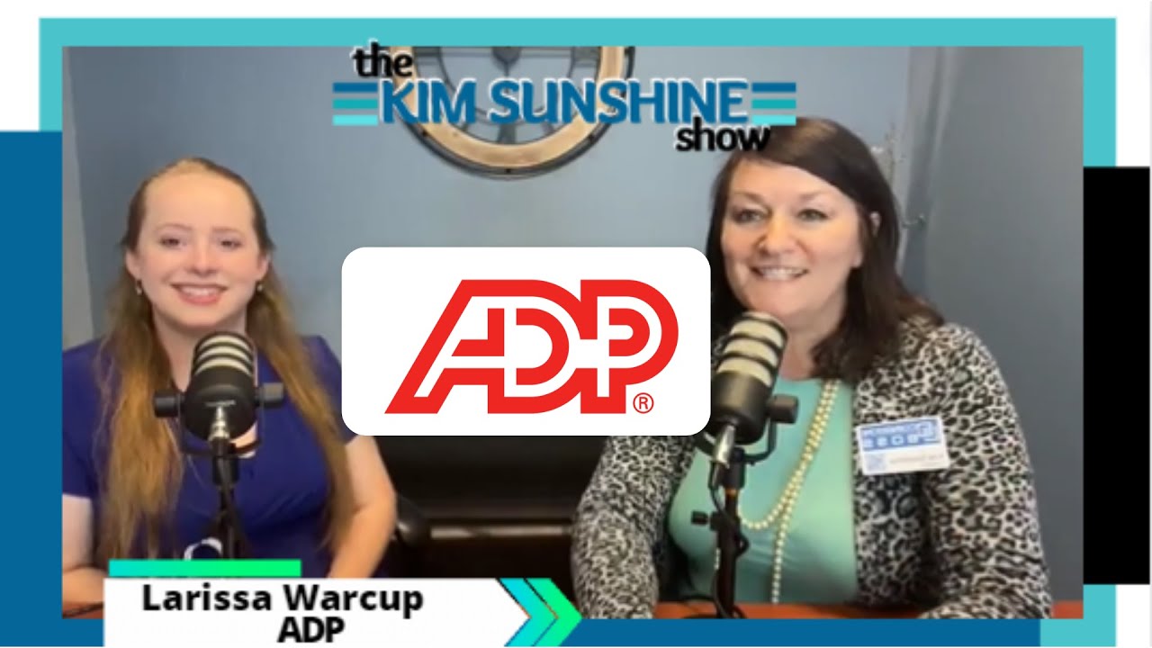 "the Kim Sunshine show" Talks With Guest Larissa Warcup With ADP on ...