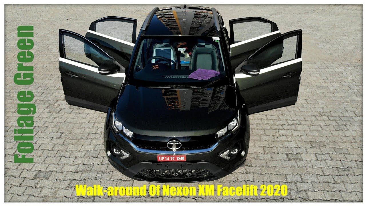 Nexon XM Diesel Face-Lift 2020 - Walk around - Features & My Opinion ...