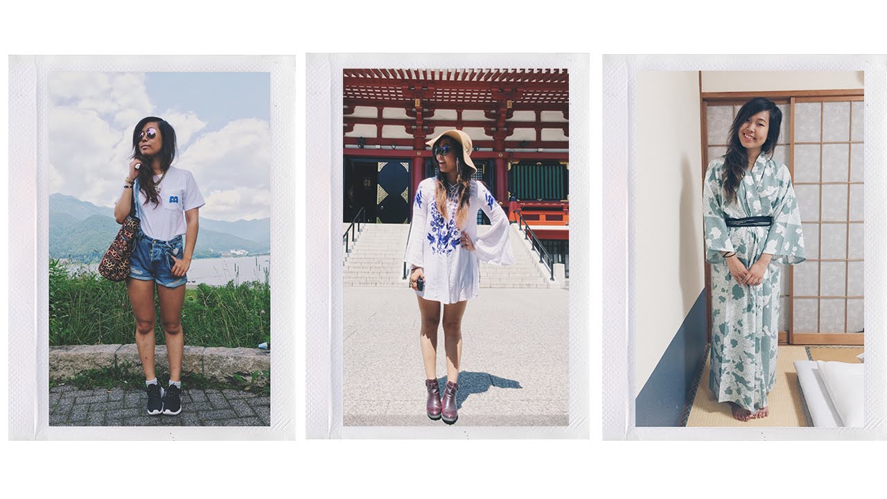 Holiday Lookbook: Outfits in Tokyo, Japan - YouTube