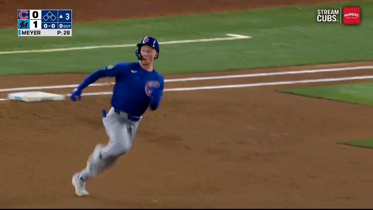 Pete Crow-Armstrong runs the bases in just 14 seconds on this inside ...