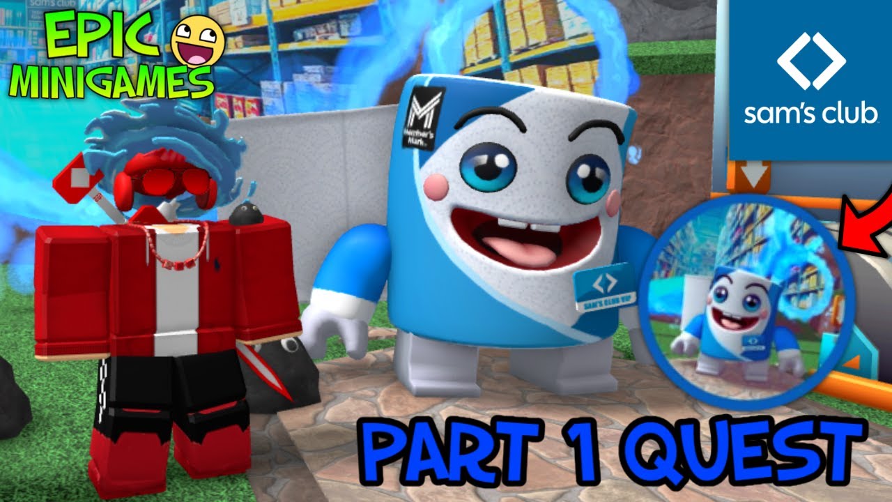 How To Complete The Sam's Club Quest (Season 1) in RBLX: Epic Minigames ...