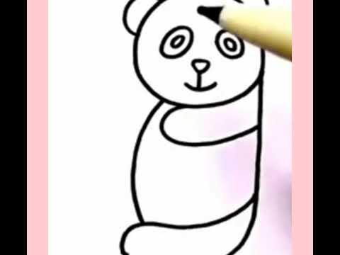 #How to draw a bear by numbers - YouTube