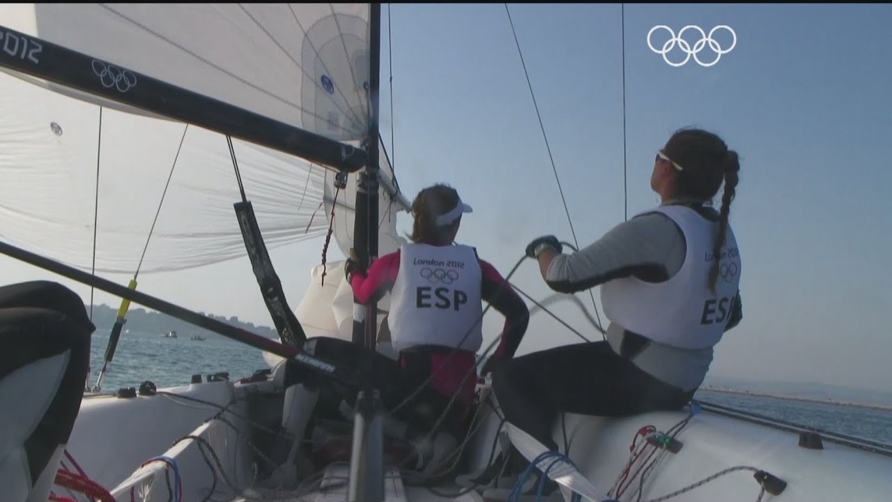 Women's Sailing Elliott 6M Knock-Out Semi-Final -- London 2012 Olympics ...