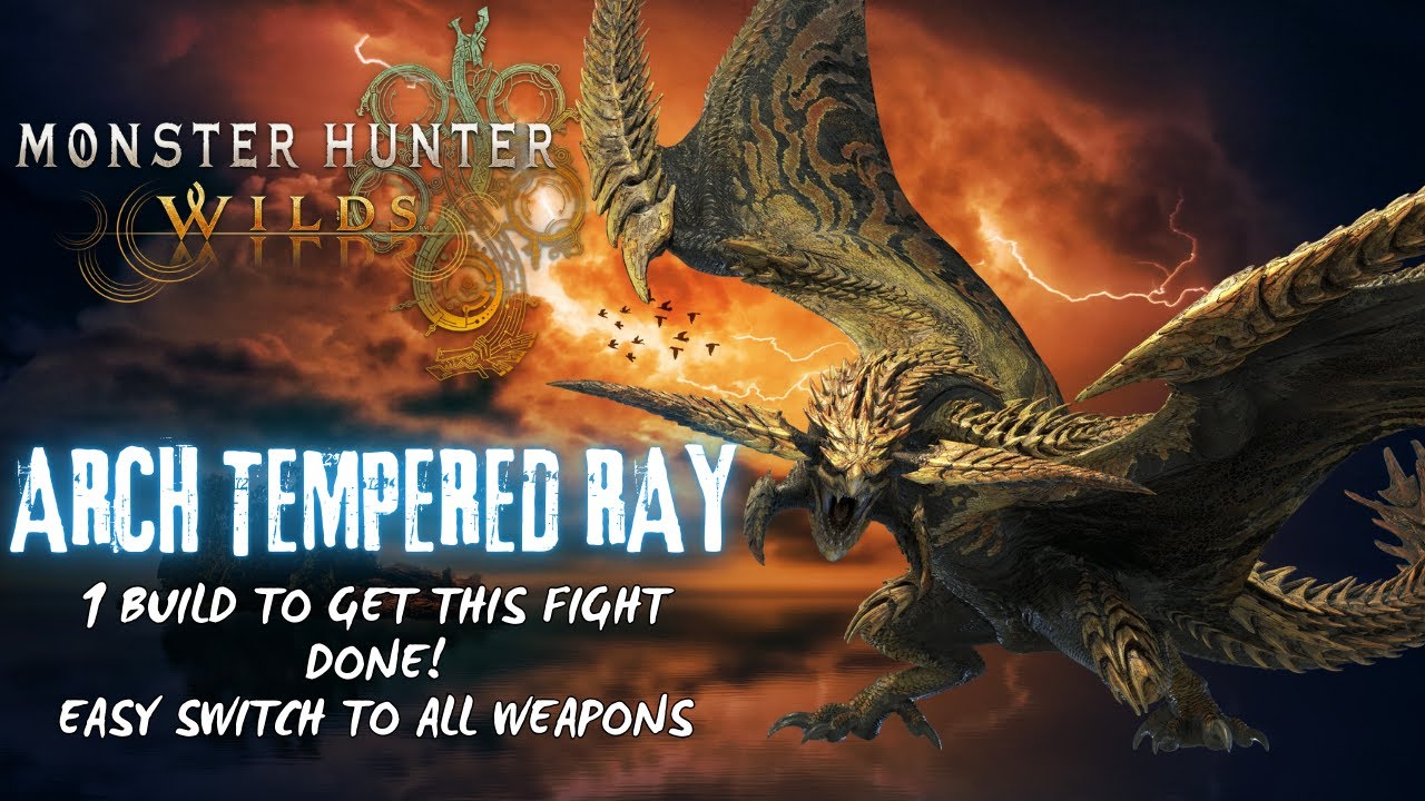 Use This Build To Beat Arch-Tempered Ray Dau! #monsterhunterwilds - YouTube