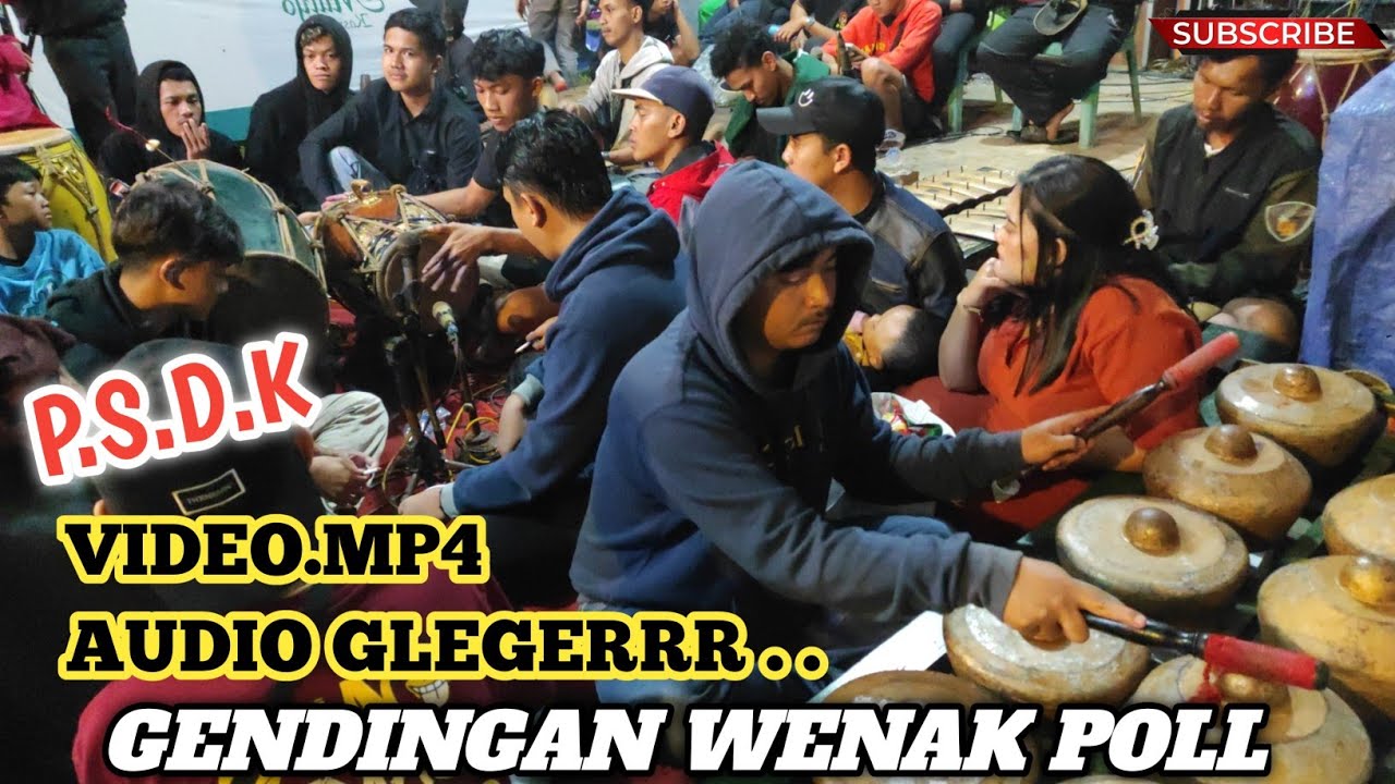 GENDING GAMELAN JAWA PSDK TERBARU🔴LIVE LAPANGAN MLIPAK WONOSOBO - YouTube