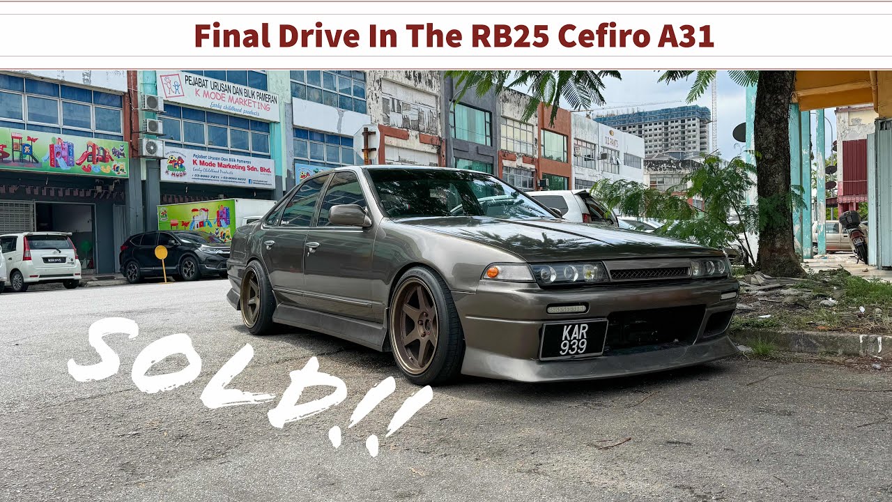 Garage Update: Final Drive With My Cefiro A31 - YouTube