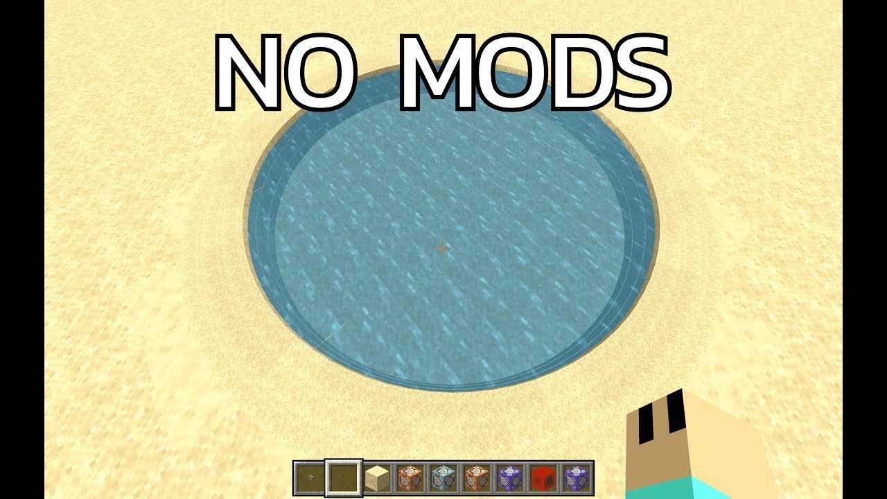 I made a circle in Minecraft Bedrock! - YouTube