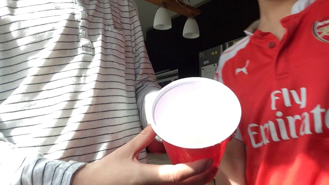 Beer Pong challenge - YouTube