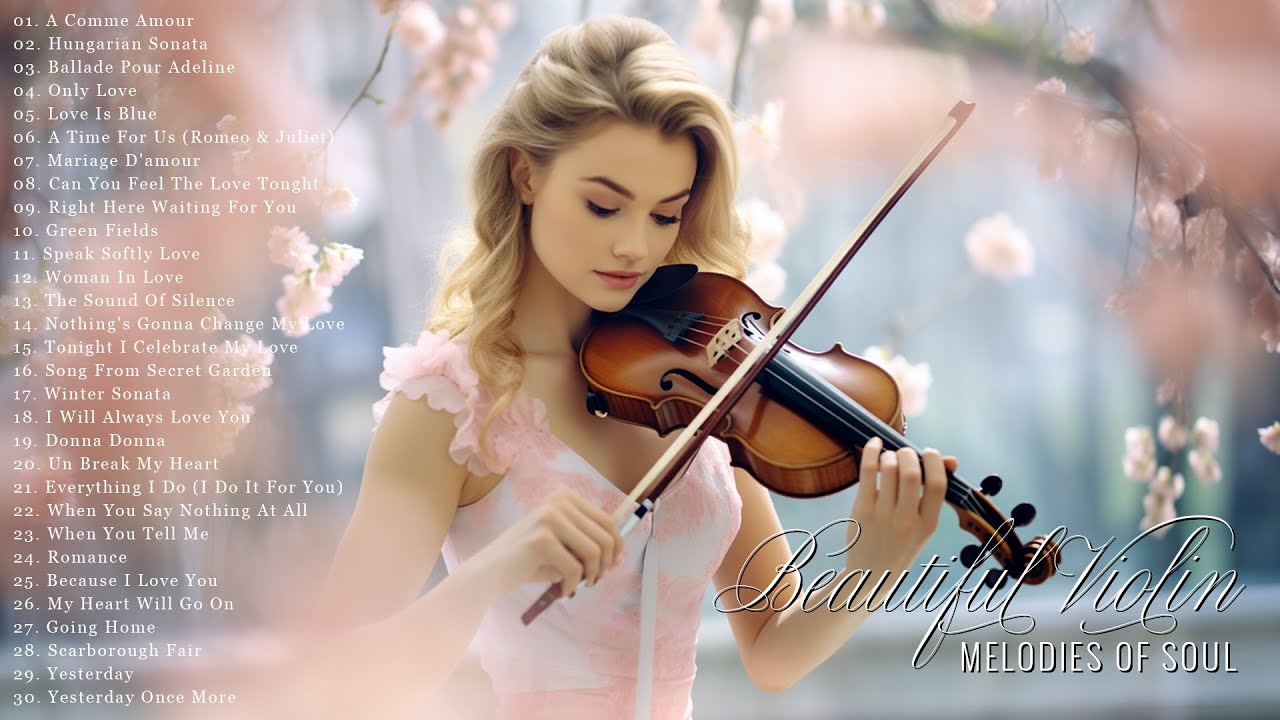 Romantic Violin Melodies to Melt Your Heart | Instrumental Affection ...
