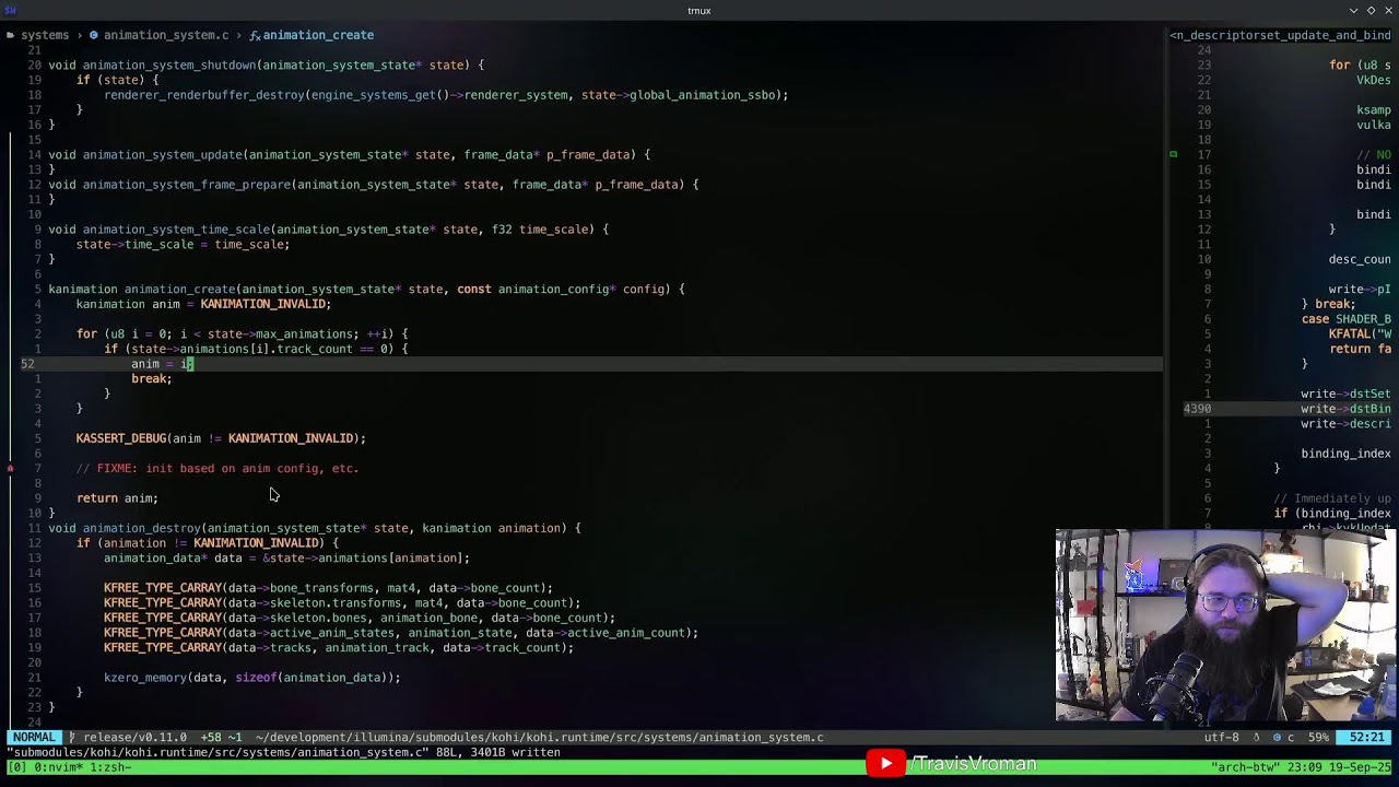 C/Vulkan Game Engine Dev Ep. 305: Animation System Prep !kohi - YouTube
