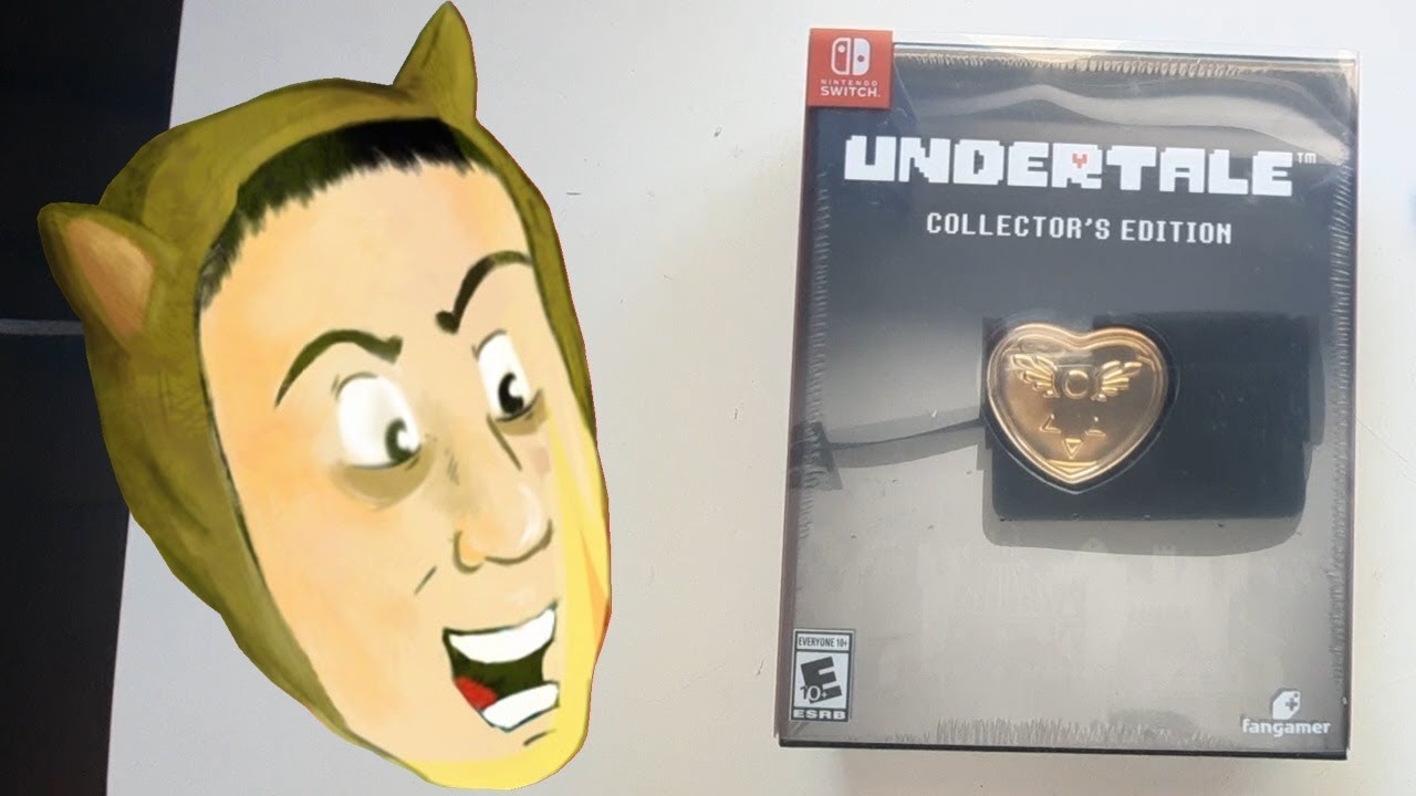 Unboxing - Undertale Collector's Editions (Switch) - YouTube