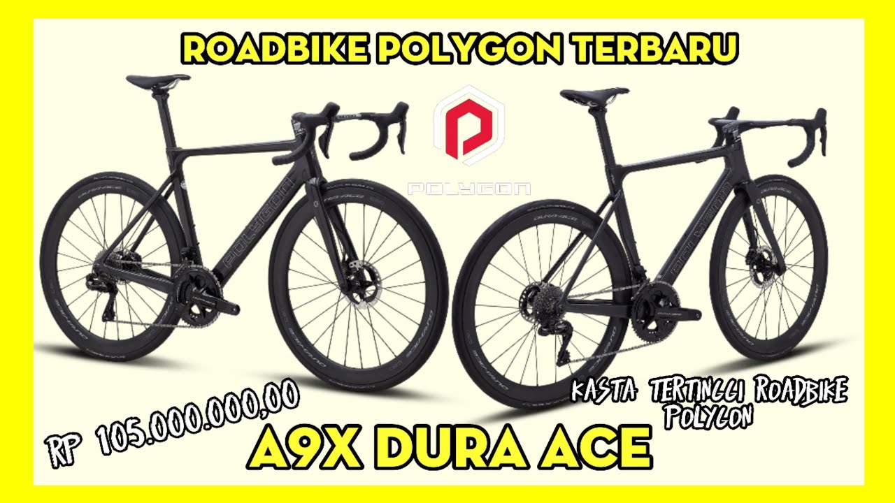 roadbike terbaru polygon helios A9X | groupset shimano dura ace Di2 ...
