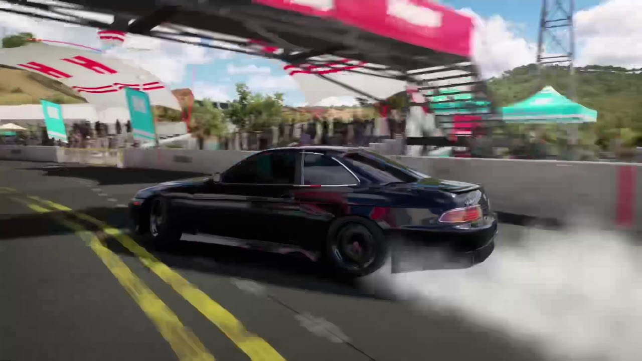 Lexus SC300 drifting in a Forza Horizon 3 - YouTube