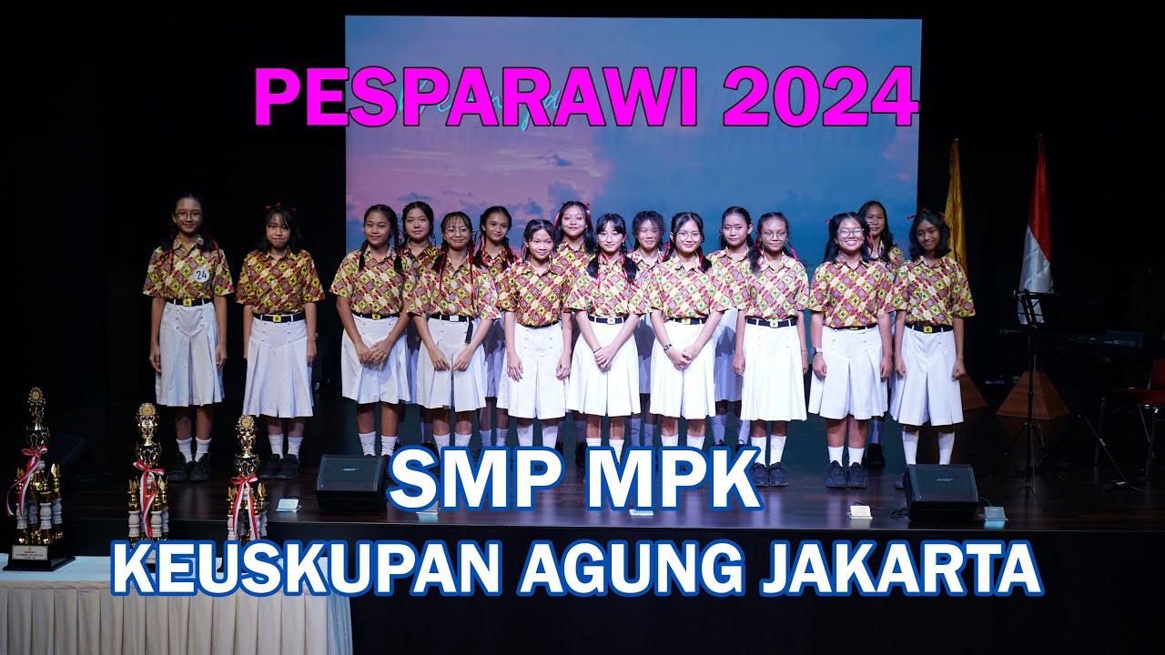 SMP CHARITAS JAKARTA - PESPARAWI 2024 SMP MPK KEUSKUPAN AGUNG JAKARTA ...