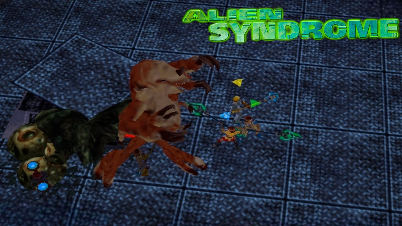 Game Seru Multiplayer Alien Syndrome Gameplay PlayStation Portable part ...