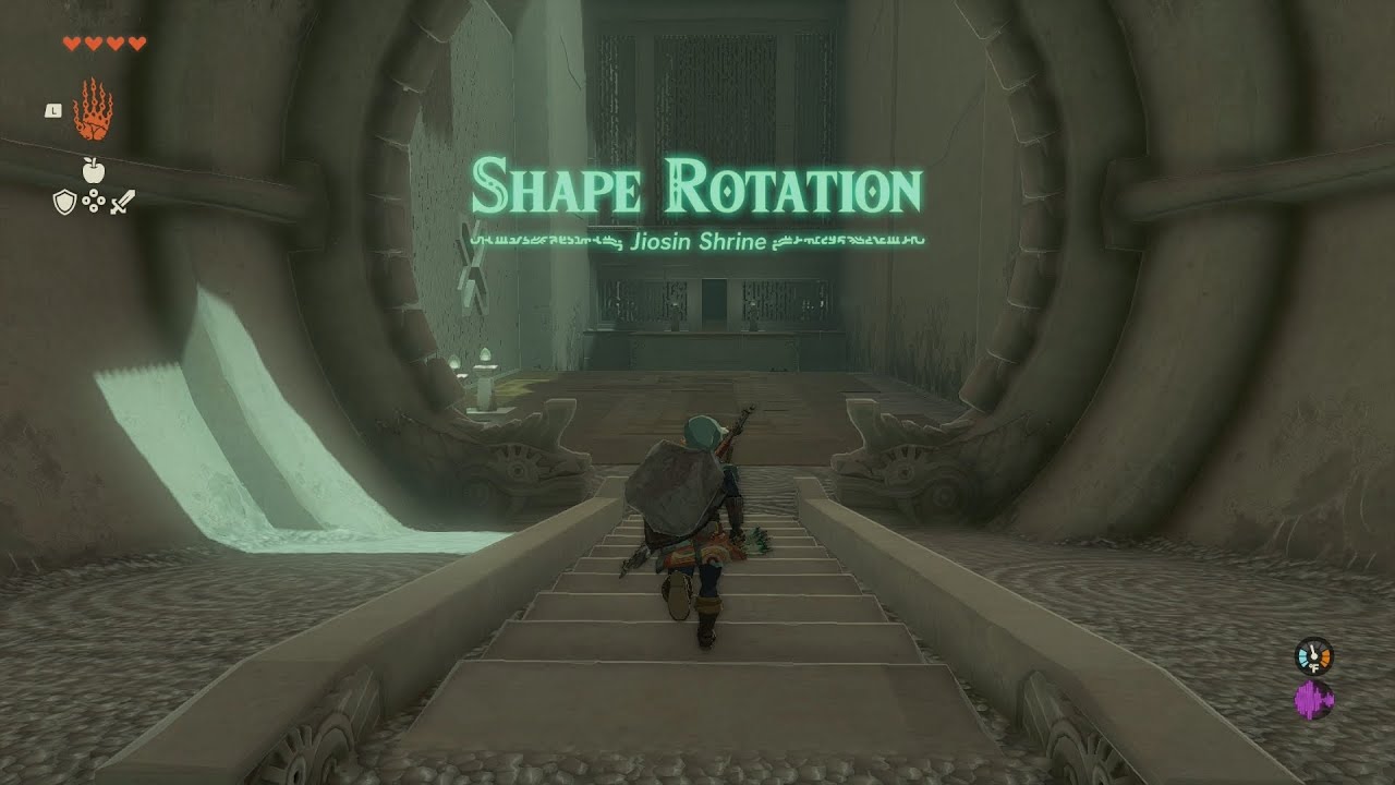 Zelda TotK - Shape Rotation - Jiosin Shrine - YouTube
