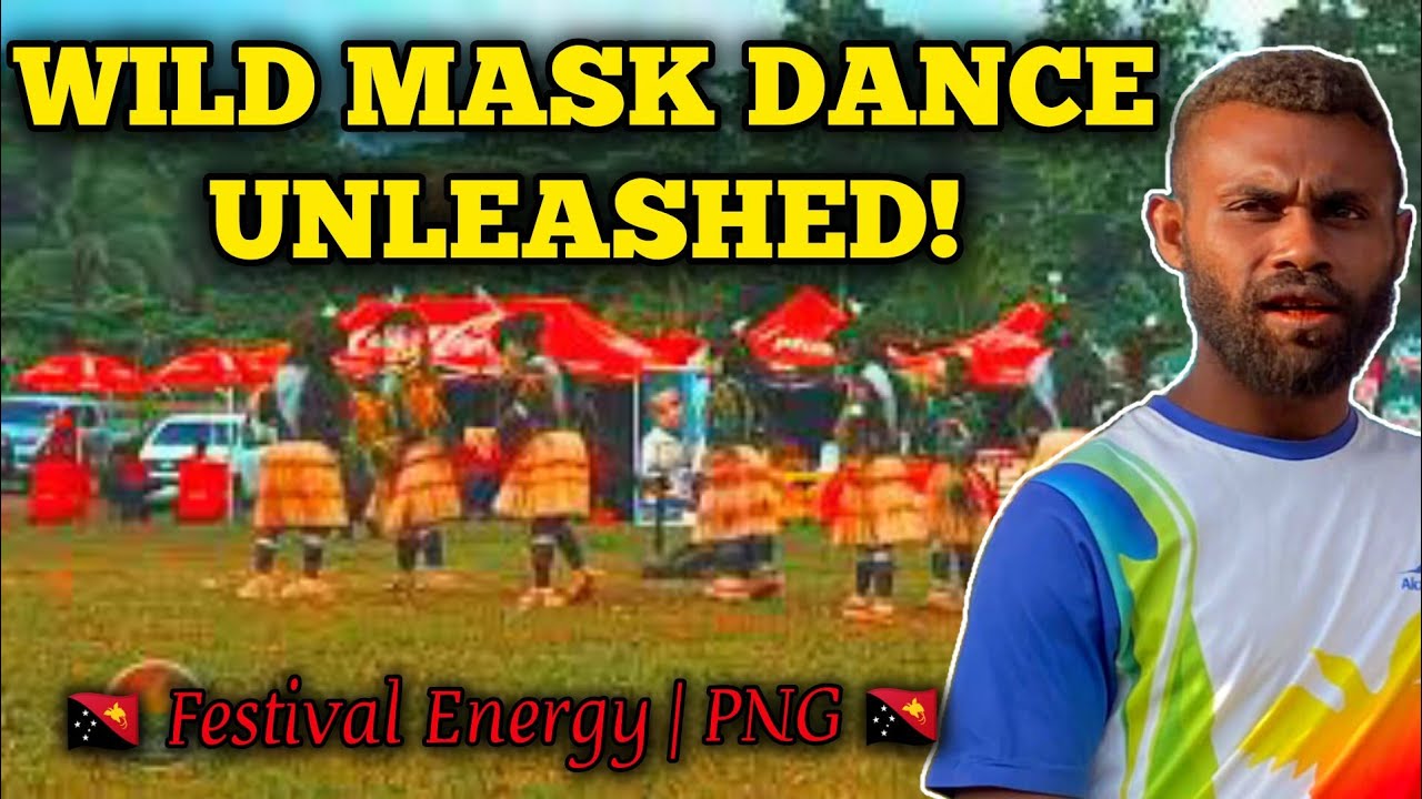 Epic Baining Mask Dance Explodes with Energy! | Gaulim Tribe at PNG's ...