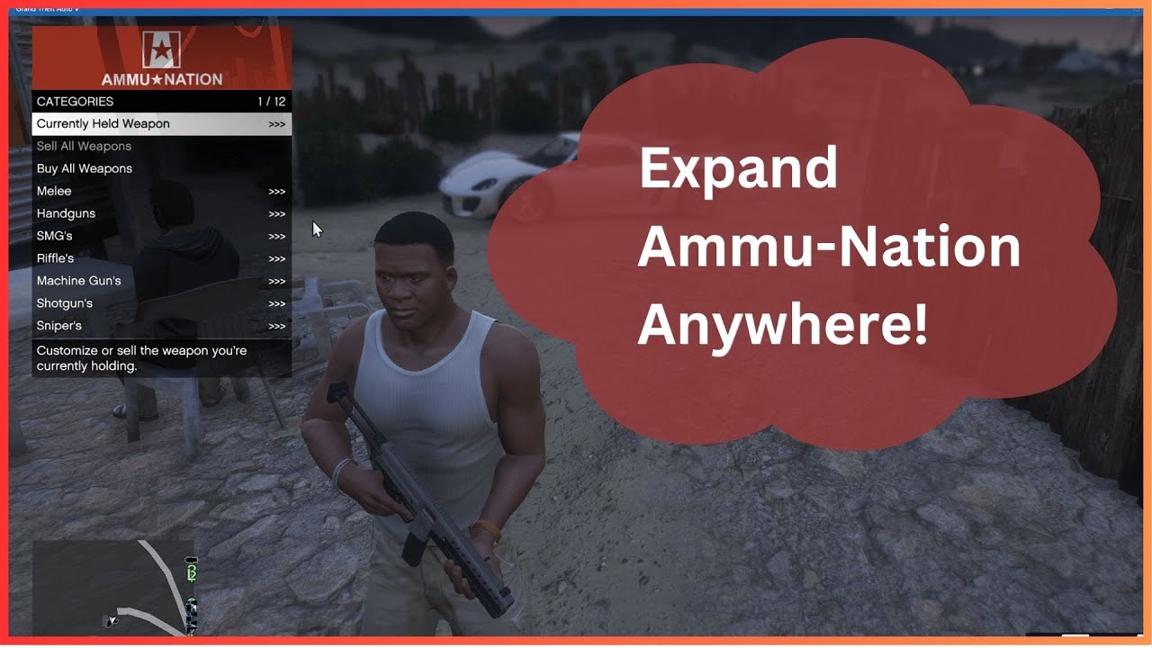 Install the BEST GTA 5 Weapon Shop Mod – More Ammu-Nation - YouTube