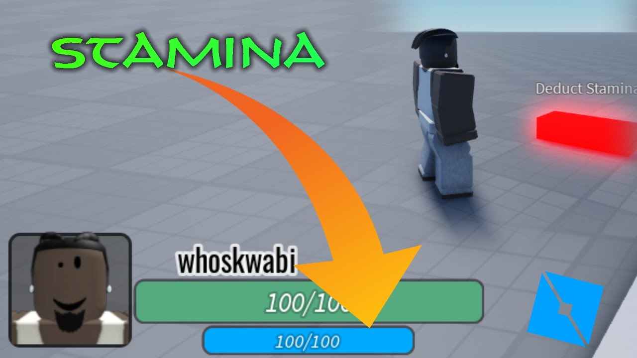 [OLD] HOW TO MAKE A STAMINA BAR WITH REGEN | Roblox Studio [MODEL ...