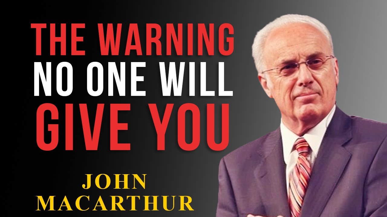 No One Is Warning You About THIS… But They Should Be | John MacArthur - YouTube