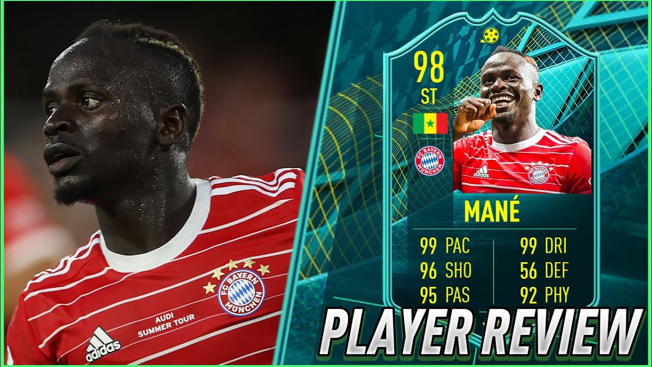ES EL MEJOR? 98 SADIO MANE MOMENTS TRANSFER SBC PLAYER REVIEW FIFA 22 ...