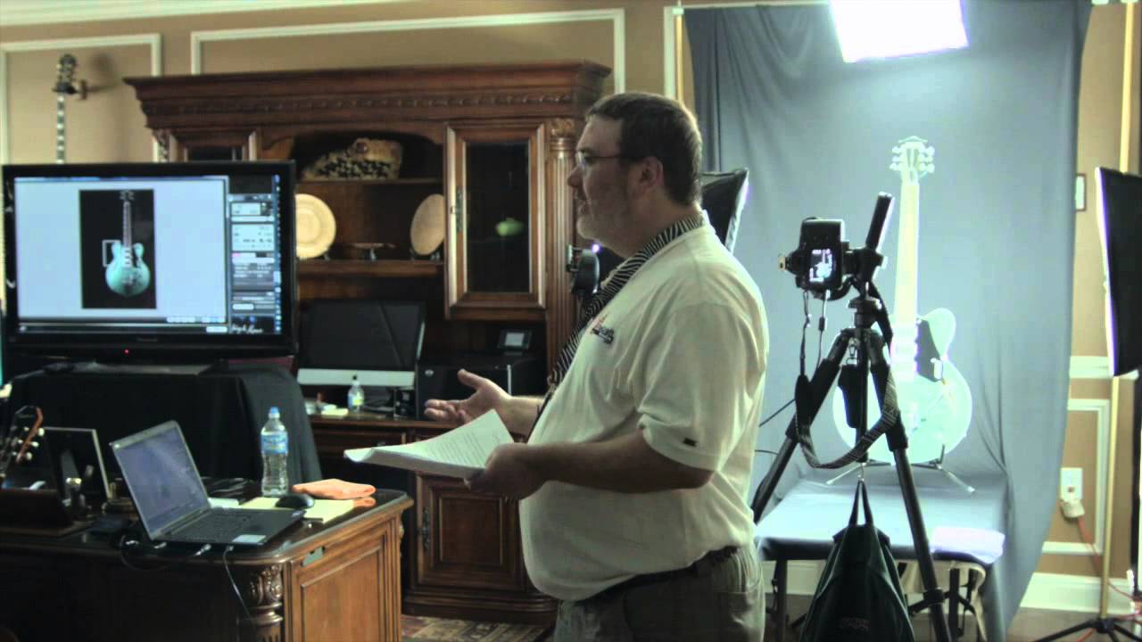 MIRC NAMM Guitar Photography Workshop - YouTube